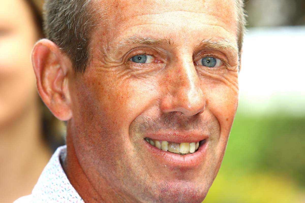 Interview pmu, lundi 17 mars 2025 à Chantilly (R-1). Dominique Chenu ...