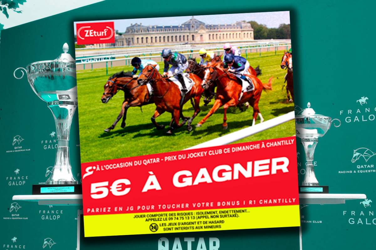 Les offres ZEturf pour le Week-End du Prix du Jockey Club