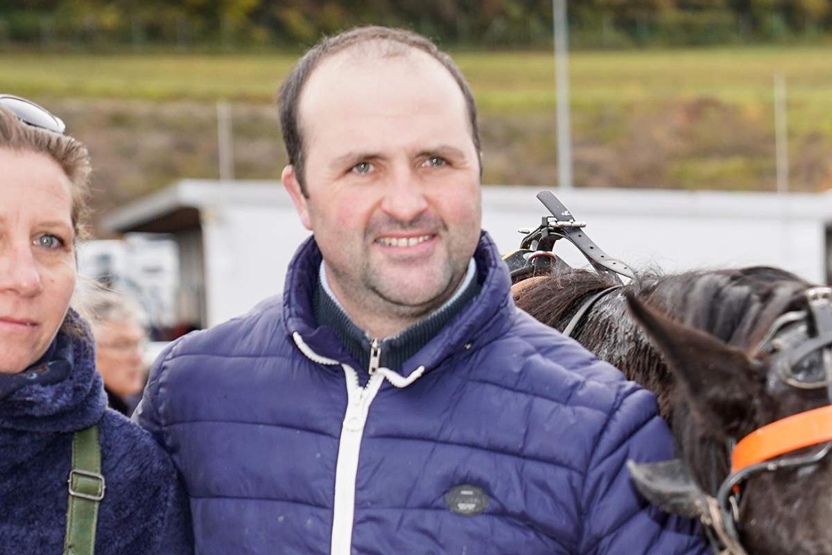 Interview mercredi, à Cherbourg (R-1). Jérôme David : IDEAL FOUR monte ...