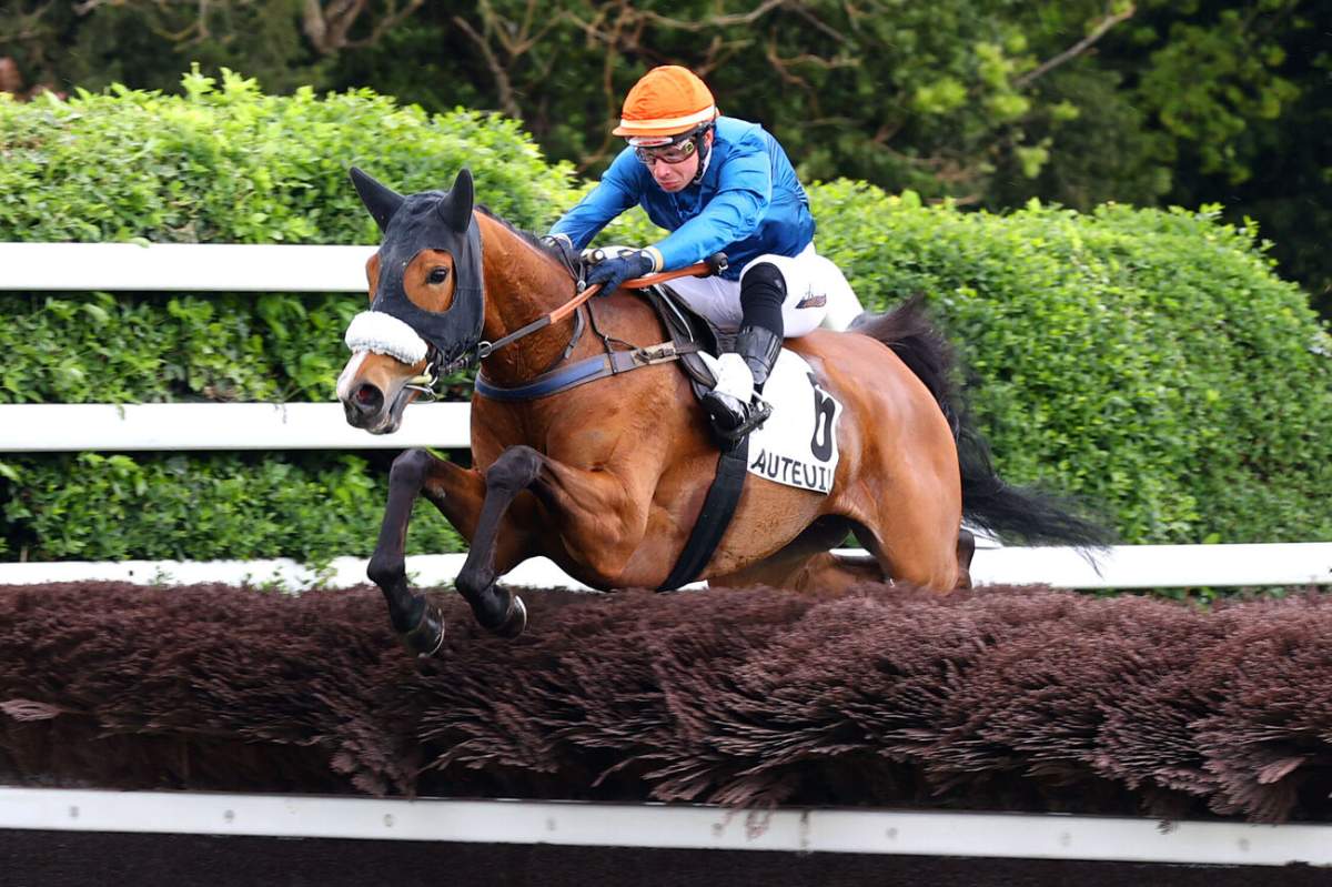 Arrivée Quinté+ Pmu Prix Gaston Branere à AUTEUIL. 15/04/2025. ELEKTRIX ...