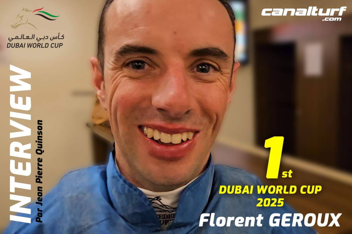 Dubai World Cup 2025. Ce soir le meilleur français c’était Geroux